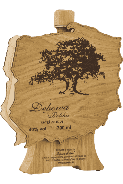 Wódka Dębowa Mapa Polski 40% 0,7L Domalkoholi.pl